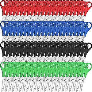 300 Pack Kid Scissors 5 Inch Blunt Tip Scissors Bulk Kids Safety School Scissors with Comfortable Grip Handles Multipurpose Scissors for School Office Home Sewing Fabric Craft Supplies, 4 Color