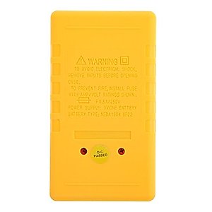 LCD Digital Multimeter Tester Meter Voltmeter Ammeter Ohm DT830B Yellow