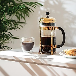 Bodum Chambord Coffee Maker, 34 Oz, Gold