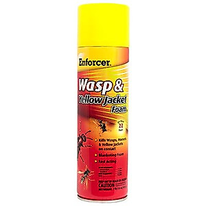 Enforcer Wasp & Yellow Jacket Foam V - 16 oz (Case of 12) - FWH16 - Kills Wasps, Hornets and Yellow Jackets
