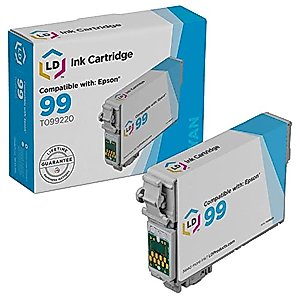 LD Products Remanufactured Ink Cartridge Replacement for Epson T0992 ( Cyan )