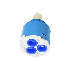 YHXiXi Ceramic Faucet Cartridge Replacement 1.38 / 35mm Diameter Single Handle Kitchen Basin Shower Faucet Components Cartridge Faucet Hot & Cold Water Valves