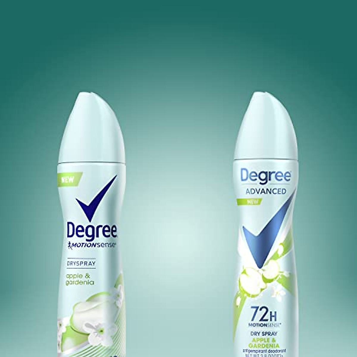 Degree Antiperspirant Spray Deodorant for Women Apple & Gardenia 72-Hour Protection, 3.8 Ounce (Pack of 3)