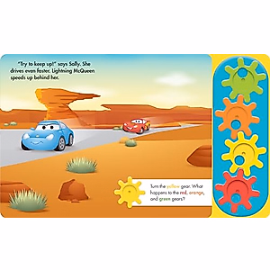 Disney Baby - Cars on the Go! - A STEM Gear Sound Book - PI Kids (Play-A-Sound)