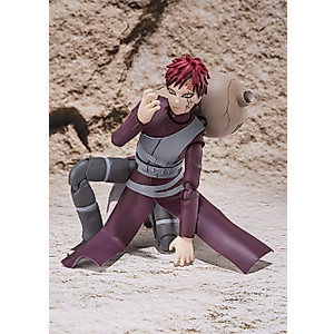 TAMASHII NATIONS Bandai S.H.Figuarts Gaara Naruto Shippuden Action Figure