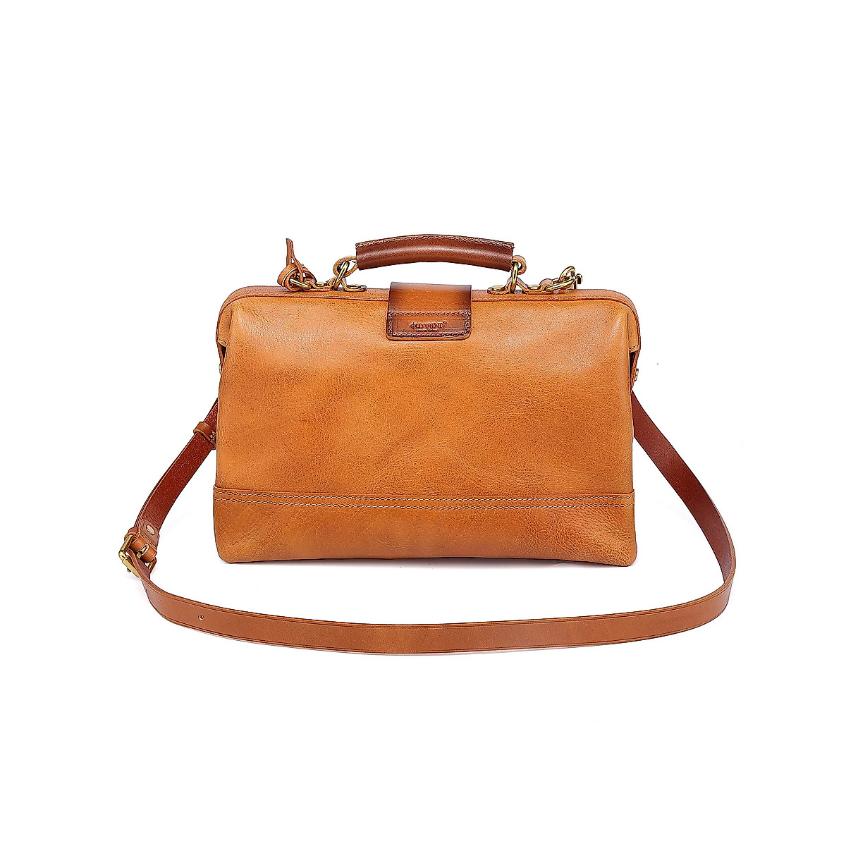 OLD TREND Genuine Leather Doctor Satchel (Chestnut)