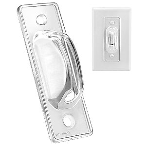 Light Switch Guard Cover, 6Pack Clear, Switch Cover Guard, Toggle Switch Cover, Light Switch Lock, Light Switch Blocker, Child Proof Light Switch Cover Guard