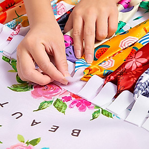 FIOBEE Baby Headband Holder Hair Bow Storage Wall Hanging Organizer Newborn Headbands Hanging Holder Girls Hairband Display for Wall Closet Kids Room, Flower