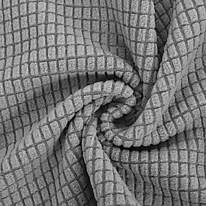 BESPORTBLE Chair Arm Covers Protectors 2pcs Chair Arm Protectors Universal Elastic Sofa Stretch Armrest Cover Sofa Side Towels Office Recliner Couch Loveseat Cloth(Light Grey) Chair Arm Covers