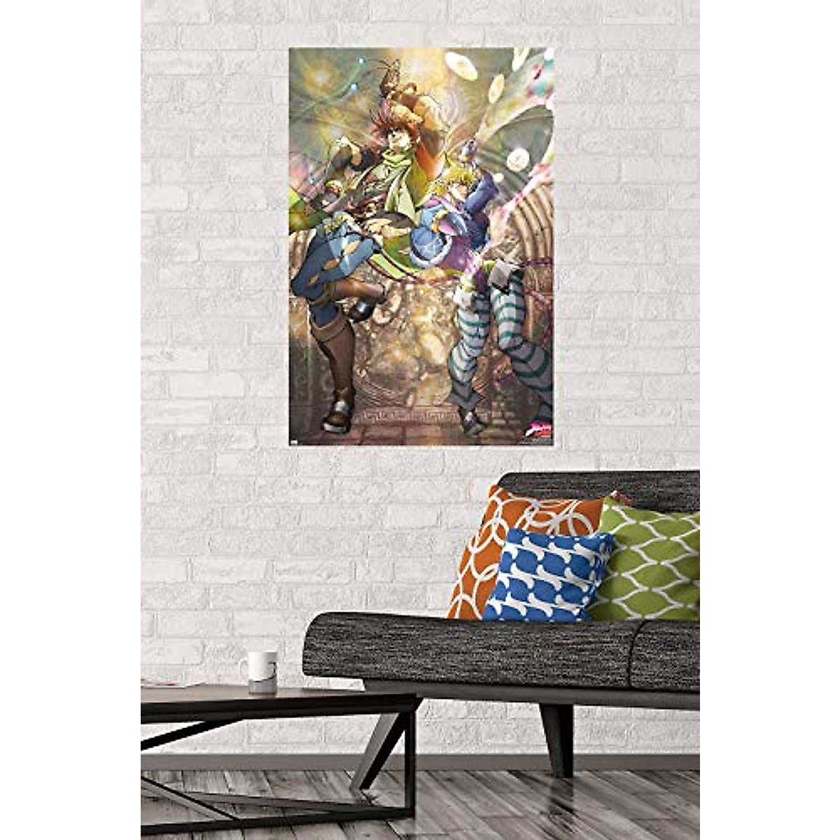 Trends International JoJo's Bizarre Adventure - Duo Wall Poster, 22.375" x 34", Unframed Version