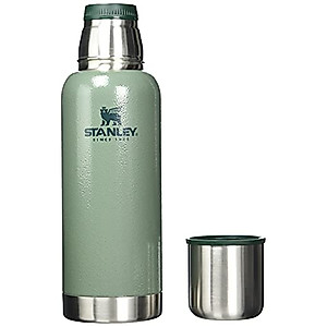 Stanley Adventure Vacuum Insulated Wide Mouth Bottle - BPA-Free 18/8 Stainless Steel Thermos for Cold & Hot Beverages