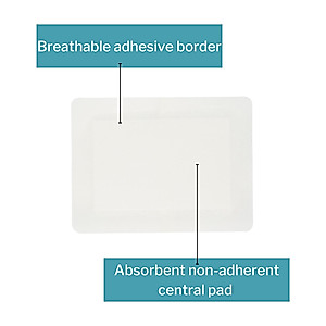 McKesson Island Dressing, Sterile, Polypropylene/Rayon, 6 in x 8 in, 25 Count, 1 Pack