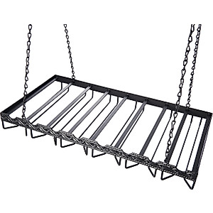 Wine Enthusiast Metal Hanging Wine Glass Rack