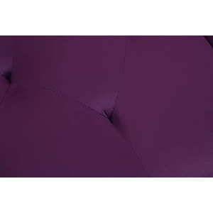 Velvet Convertible Sectional Sofa Bed Sleeper with Reversible Chaise and Pillows Comfy Velvet Fabric L-Shaped Reversible Reclining Sofa with 3 Seats and Pillows (Purple)