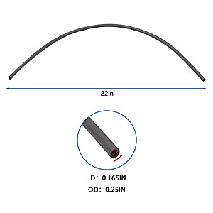 MIYOLO 4335 Feed Tube Assembly for Aprilaire Humidifier 600, 600A and 600M, 500, 500A, 500M, 400, 400A, 400M Compression Sleeve and Nut (4335), in-Line Strainer (4004), Yellow Orifice (4231)