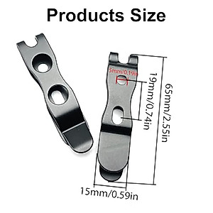 Universally Holsters Clip Scabbard Back Clip K Sheath Carrying Waist Clip Sheath Back Clip Accessories