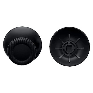 eXtremeRate Black Replacement Thumbsticks for PS5 Controller, Custom Analog Stick Joystick Compatible with PS5, for PS4 All Model Controller - Controller NOT Included
