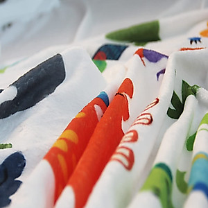 Dinosaur Blanket for Boys Kids Cartoon Dino Soft Plush Fleece Baby Toddler Throw Blanket Cute Print Travel Blankets for Girls Sofa Bed