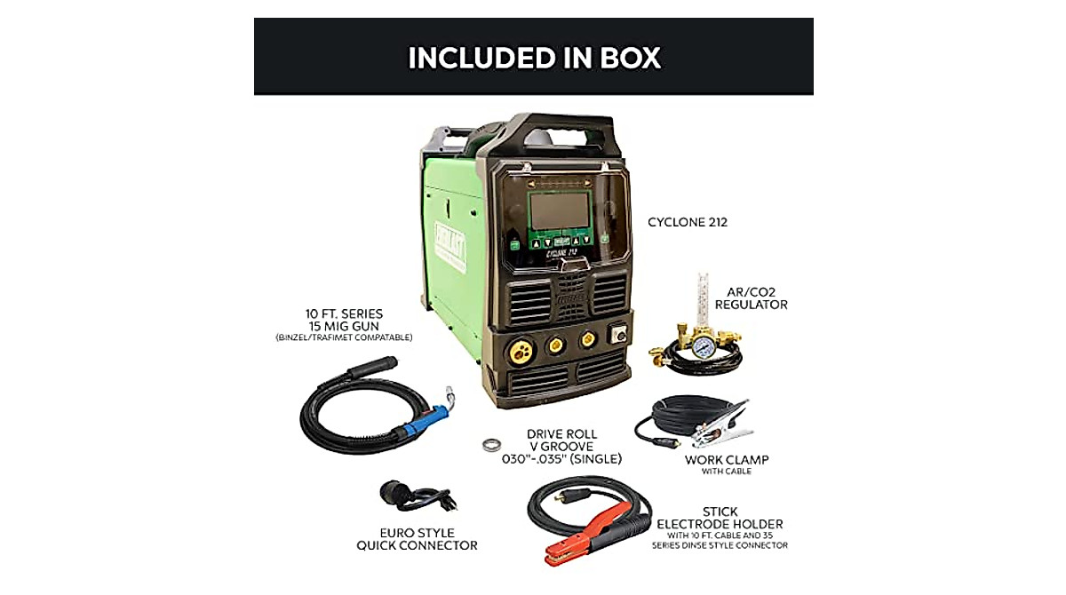 Everlast Cyclone 212 Stick Welder - 230A MIG Output