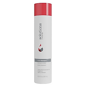 GREAT CLIPS Solutions Violet Shampoo, 10oz | Toning Shampoo Enhances Hair Color | Works on Color-Treated & Natural Hair | For Blonde, Gray, or White Hair