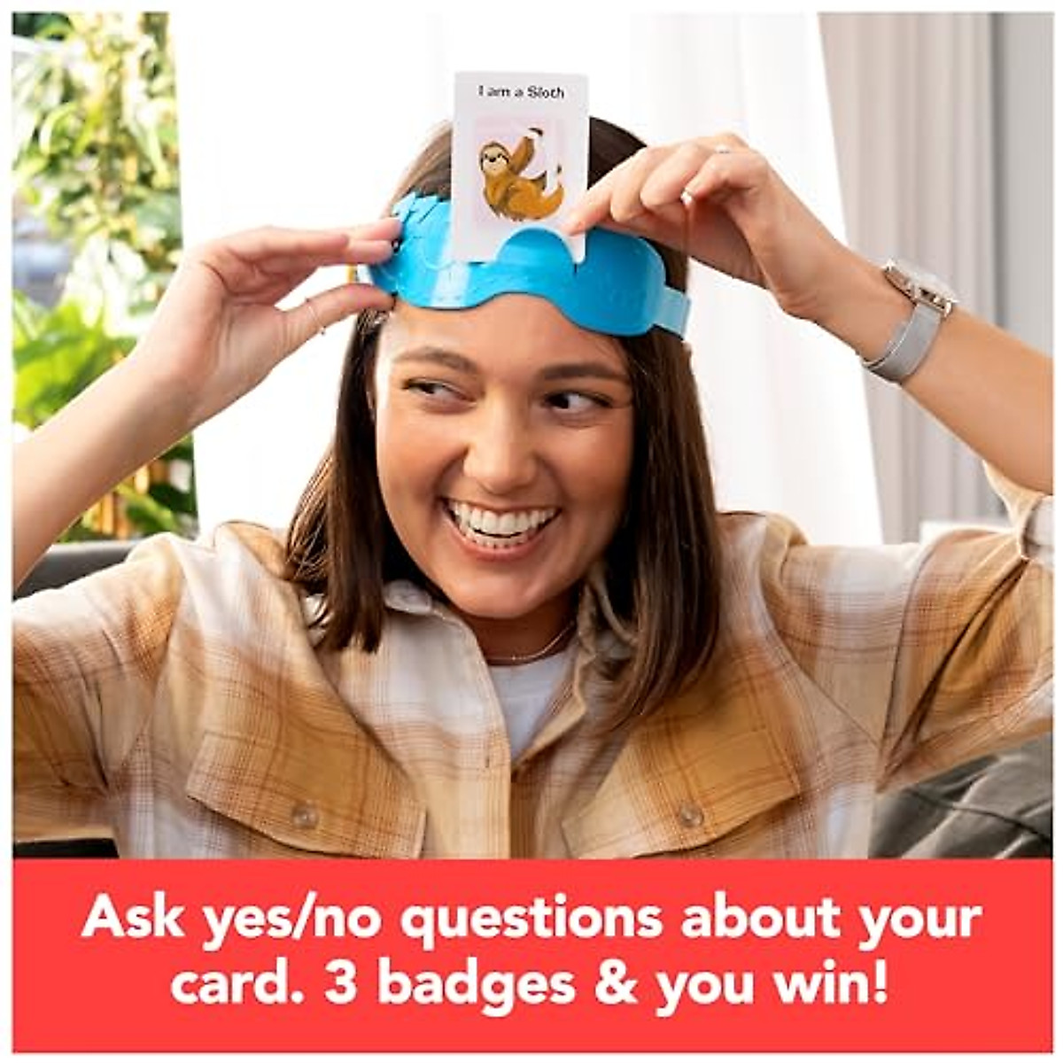 Hedbanz Picture Guessing Board Game 2020 Edition Family Games | Games for Family Game Night | Kids Games | Card Games, for Families and Kids Ages 8+