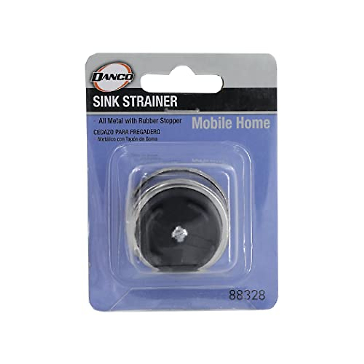 Danco 88328 1-1/2" Mobile Home/RV Sink Strainer, Chrome