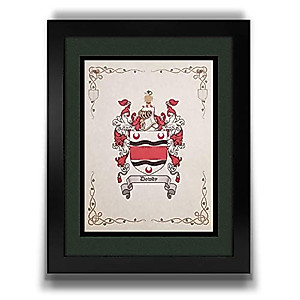 Mr Sweets Lapper Coat of Arms, Family Crest 8.5x11 Print - Surname Origin: English England