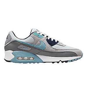 Nike Men's Air Max 90 Pure Platinum/Worn Blue (DM0029 003) - 10.5
