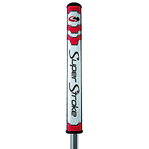 SuperStroke Slim 3.0 Putter Grip with CounterCore, Red