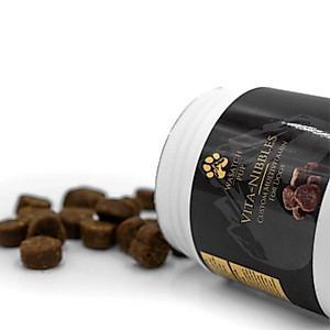 WASATCH PUP Dog Multivitamin - Vita Nibbles Omega 3 Fish Oil for Dogs - Chewable Dog Vitamins for Healthy Skin and Coat - Supports Energy Immune and Digestive Health