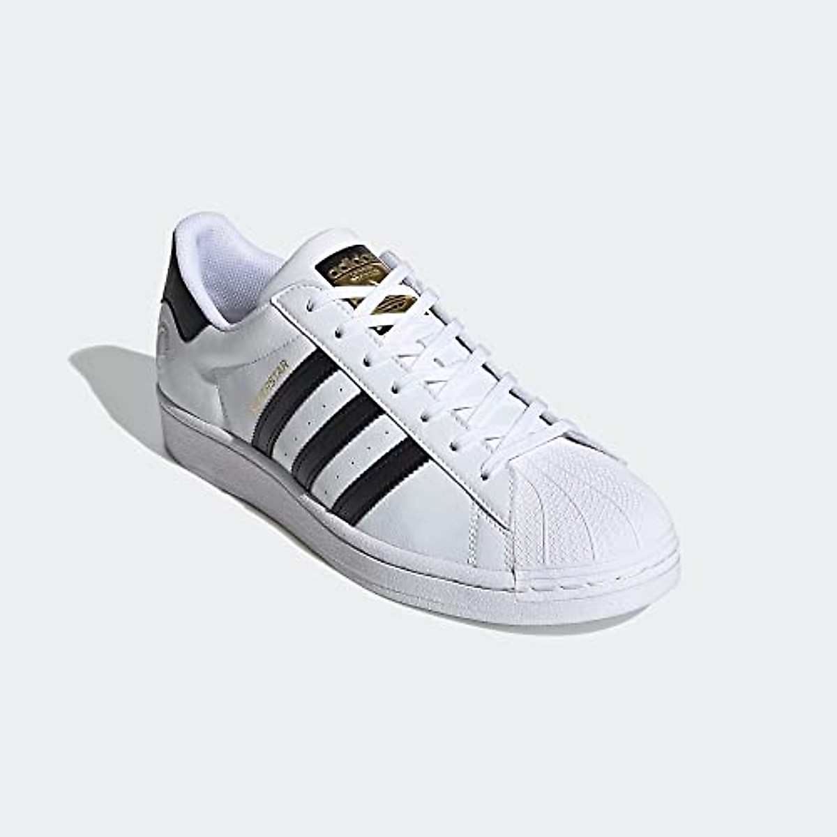 adidas Originals mens Superstar Sneaker, Core Black/White/Core Black, 9 US