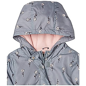 Carter's Baby Girl's Fleece Lined Midweight Jacket, Grey, 5 Years