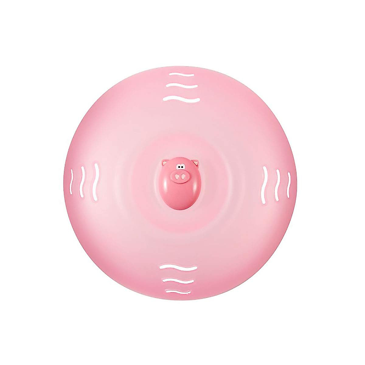 Joie Oink Pig Plastic Splatter-Proof Microwave Plate Cover, Pink
