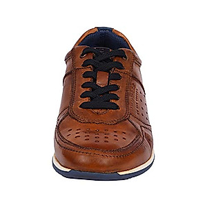 bugatti Men's Low-Top Sneakers, Brown Cognac 6300, 8.5