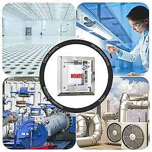 Clean Room Oxygen Monitor (Range: 0 to 25% Vol) for Nitrogen Purging, Pharmaceuticals, Chemical Labs, Clean Rooms Alongwith Factory Calibration Certificate | Model: AI-CL-O2