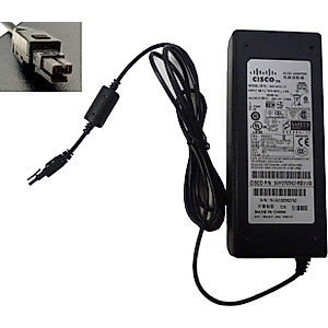 OEM 2-Prong 48V 2.08A UL AC/DC Adapter for Cisco AD10048P3 ASA 5505 341-0183-01 341-0183-02 341-0183-03 ASA5505 Series 47-18790-05 V11 ASA5505V11 ASA5505-SEC ASA5505-PWR-AC Adaptive Power Supply Cord