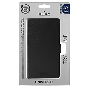 Puro Protection UNIV Slim CASE XL Noir Black