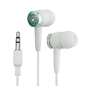 GRAPHICS & MORE Hang in There Sloth Funny Humor Novelty in-Ear Earbud Headphones