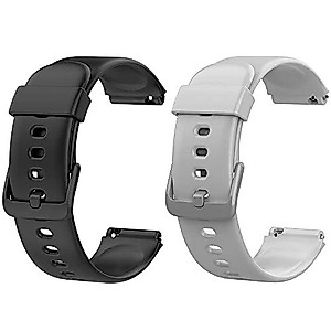 Acofit Silicone Smart Watch Bands Replacement Straps Bands for ID205L ID205S ID205U ID205G ID205 Veryfitpro Smart Watch Replacement Band for SW021 SW023 SW025 Smartwatch strap