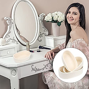 Cube Storage Bin 3pcs Cotton Rope Woven Storage Basket White Nesting Bins Sundries Organizing Basket Baskets Cat Box Gift Basket Empty for Home Office Decorative Tray