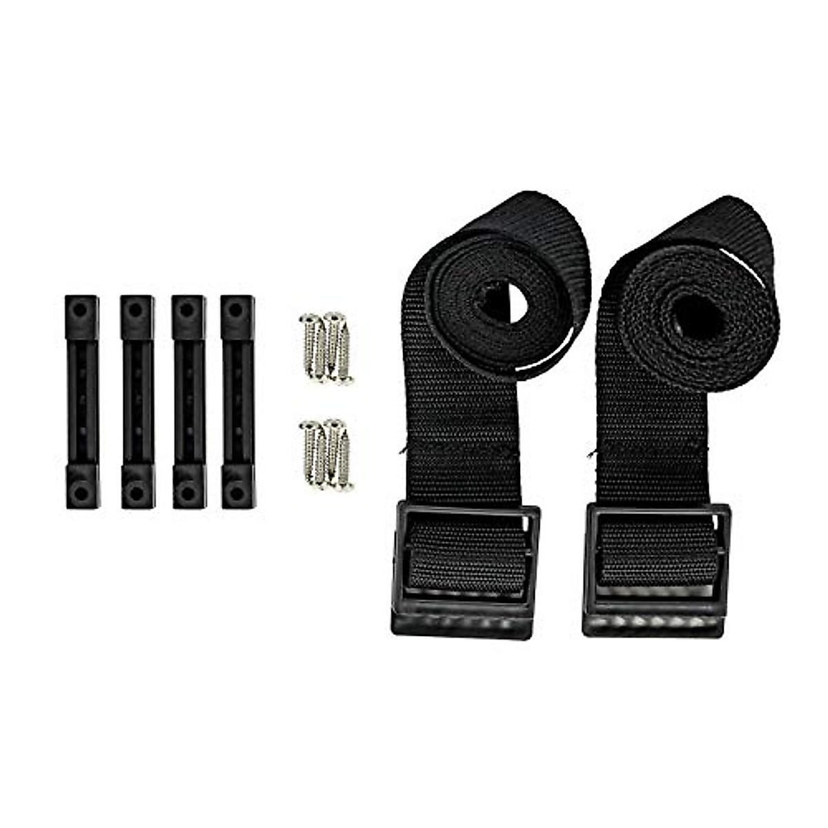 Camco Double Battery Box | Safely Stores RV, Automotive, and Marine Batteries | Features a Heavy-Duty Corrosion-Resilient Polymer Construction and Measures Inside 21-1/2" x 7-3/8" x 11-3/16" (55375)