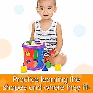 The Learning Journey Early Learning - My First Shape Sorter - A Fun Way to Learn Shapes - Toddler Toys & Gifts for Boys & Girls Ages 12 Months and Up, Multi, Medium