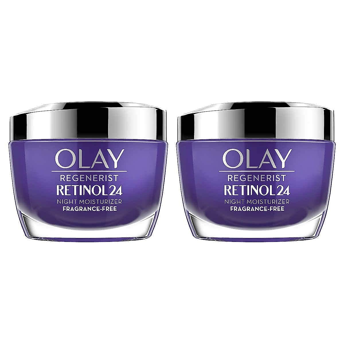 Olay Olay Regenerist Retinol 24 Night Creamcount 2 X 1.7 Ounce ( Net Wt 3.4 Ounce ),
