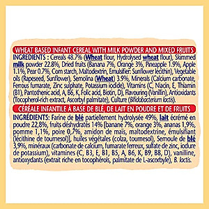 Nestle Cerelac Infant Cereal with Milk & Wheat mixed fruit, 35.27 Ounce