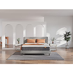 Sweetnight 12 Inch Queen Size Mattress in Box, Pillow Top Gel Memory Foam Mattress for Motion Isolation & Cool Sleep, Flippable Comfort from Soft to Medium Firm, Sunkiss