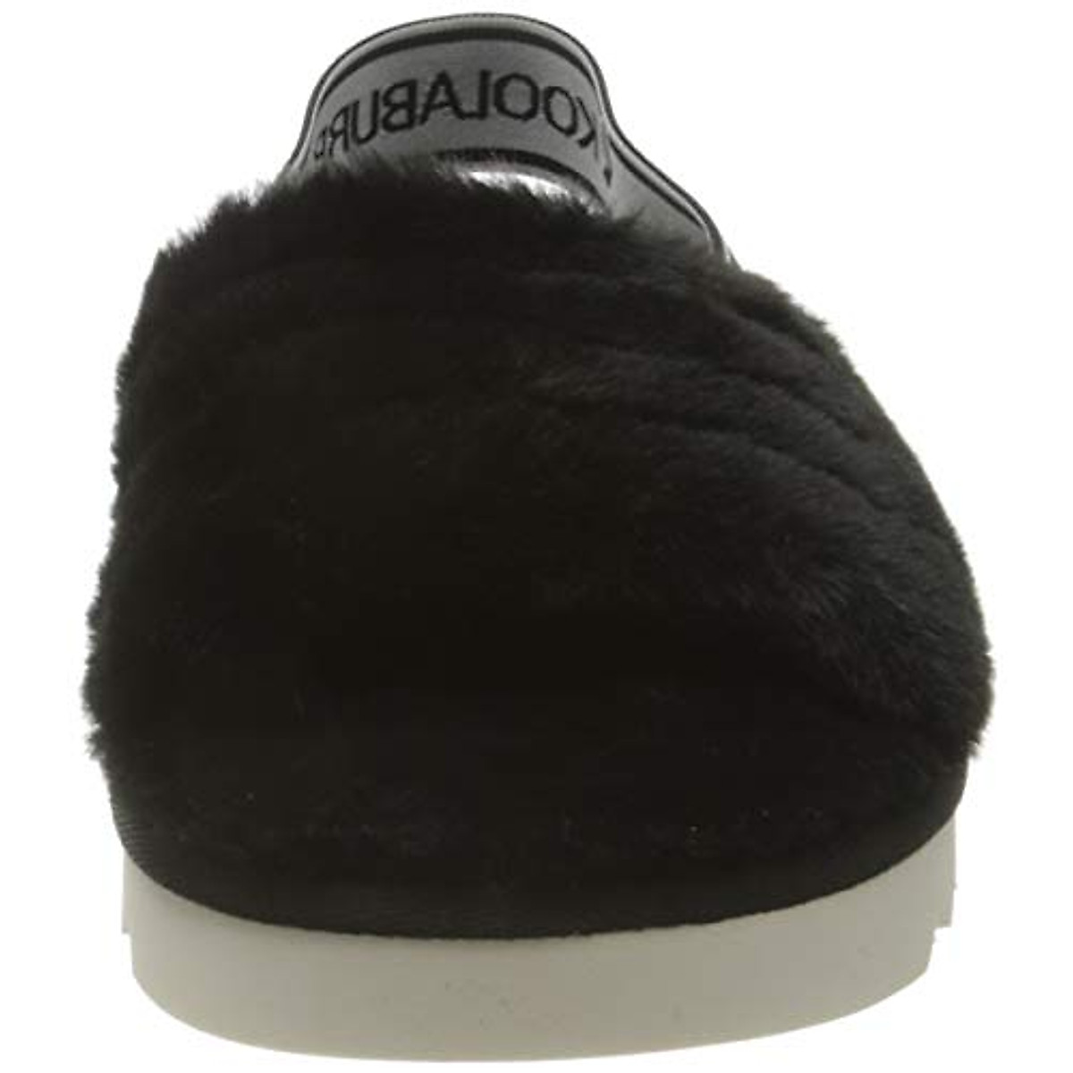 Koolaburra by UGG Unisex-Child K FUZZ'N Sandal, Black, 2 Little Kid