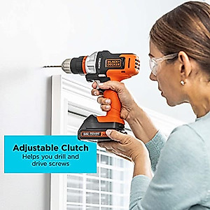 BLACK+DECKER BLACK+DECKER MATRIX 20V MAX* Drill Kit with Storage Case (BDCDMT120CSTFF)