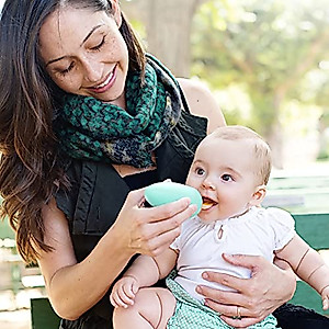 Boon SQUIRT Silicone Baby Food Dispensing Spoon, Mint