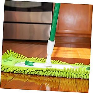 OHPHCALL 5pcs Aluminum Alloy Silver Broom Handle Threaded Broom Handle Attachments Broom Handle Tip Replacement Broom Handle End