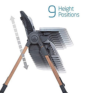 Maxi-Cosi 6-in-1 Minla High Chair, Essential Graphite